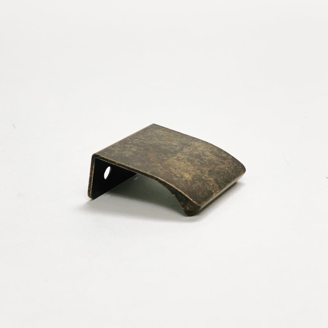 Tab Antique Brass "Edge" Finger Drawer Pulls – Forge Hardware Studio