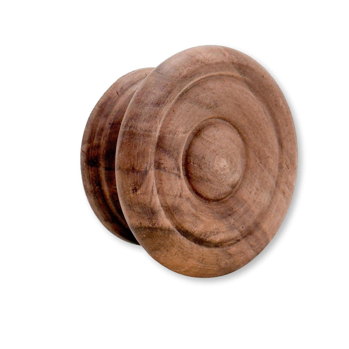 Round Walnut Cabinet Knob "Palmer" Wood Knob – Forge Hardware Studio
