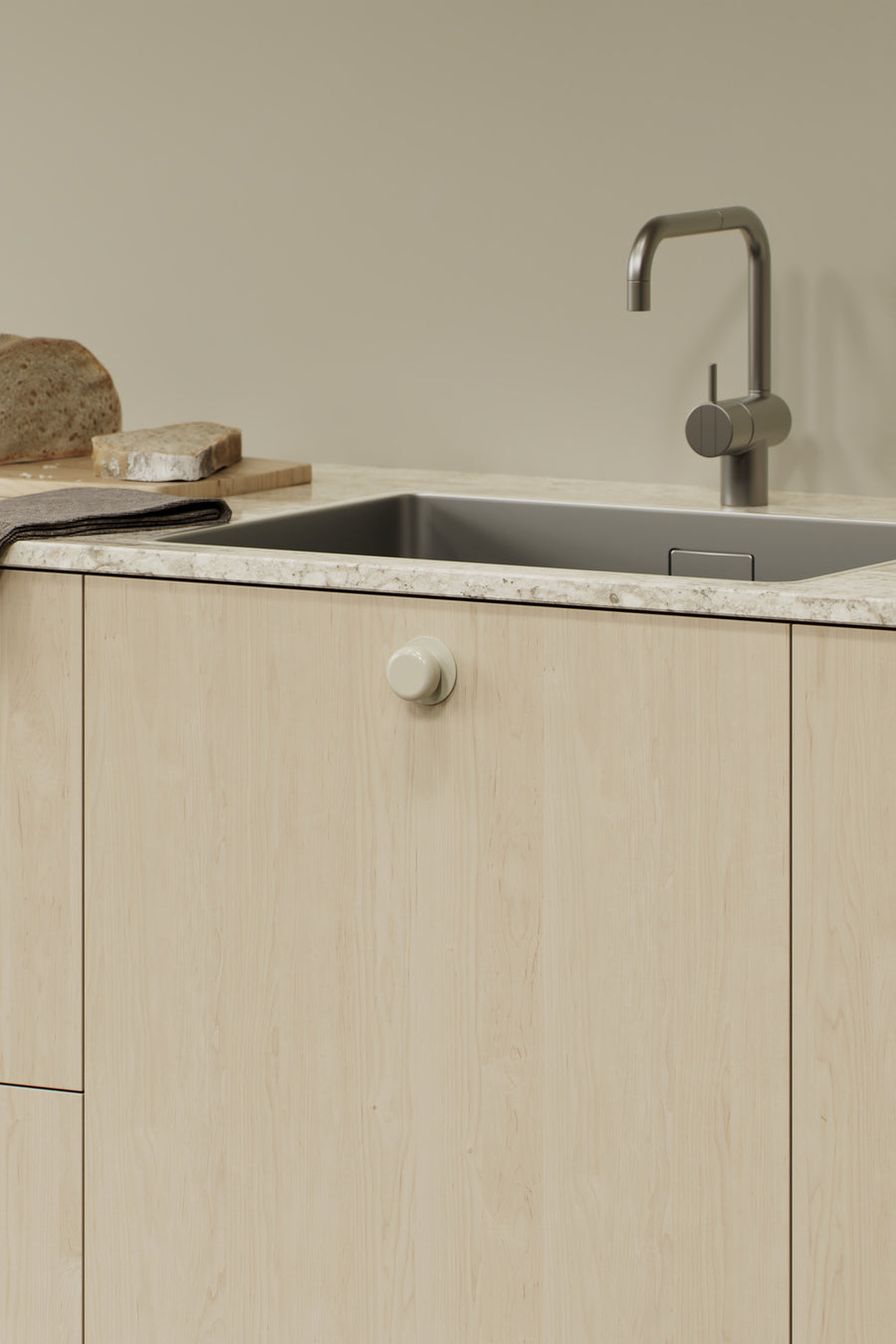 Lacquered Retro "Colette" Round Cabinet Knobs – Forge Hardware Studio