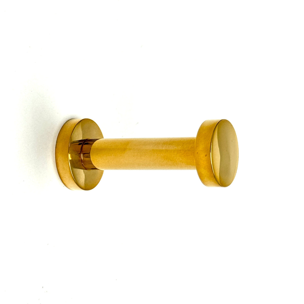 Polished Unlacquered Brass "Post" Hook – Forge Hardware Studio