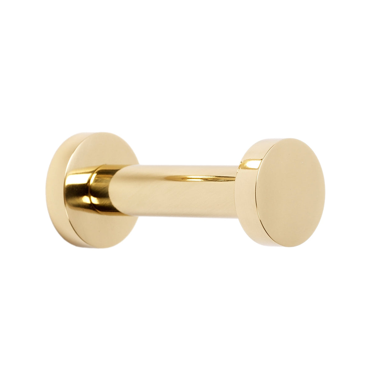 Polished Brass "Post" Hook – Forge Hardware Studio