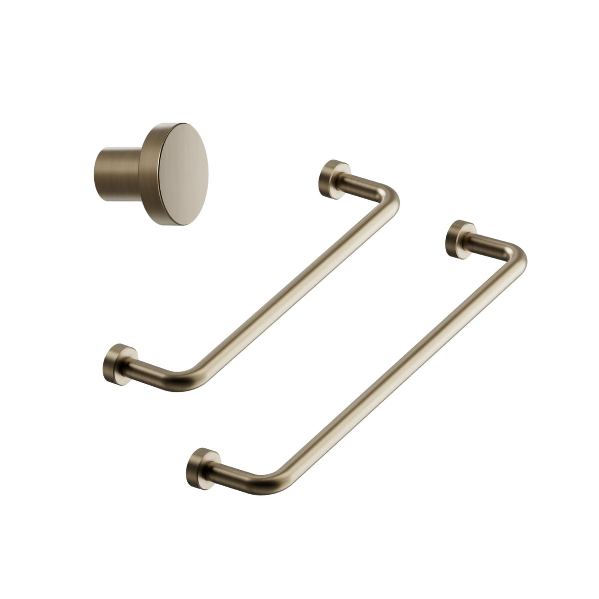 Patina Brass "Lounge" Cabinet Knob and Wire Drawer Pulls – Forge ...