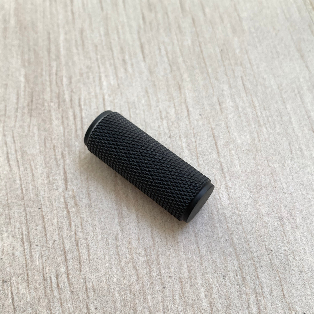 Knurled Matte Black Solid "Texture" Drawer Pulls and Knobs – Forge ...