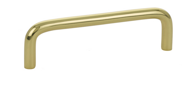 Unlacquered Polished Brass "Wire" Drawer Pulls - Cabinet Handles ...